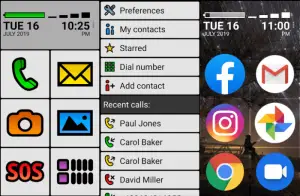 6 Big Button Launcher für Senioren - Storungssuche
