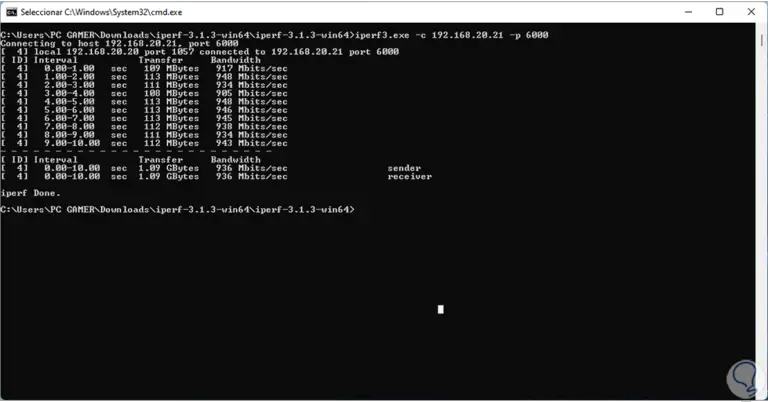So verwenden Sie iPerf3 Windows | Installieren Sie iPerf3 - Storungssuche
