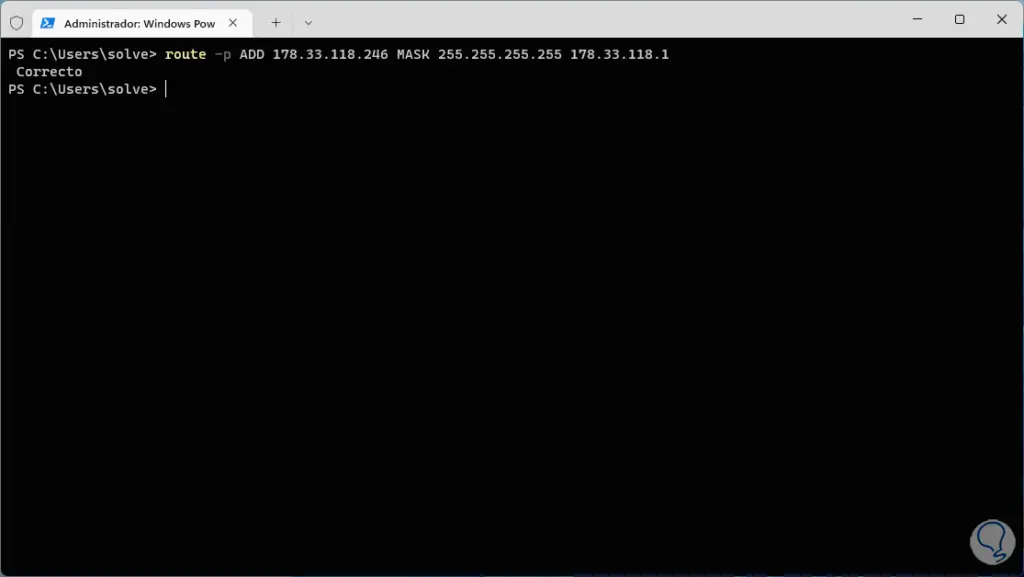 Statische IP-Route zur Routing-Tabelle hinzufügen Windows 11 ...
